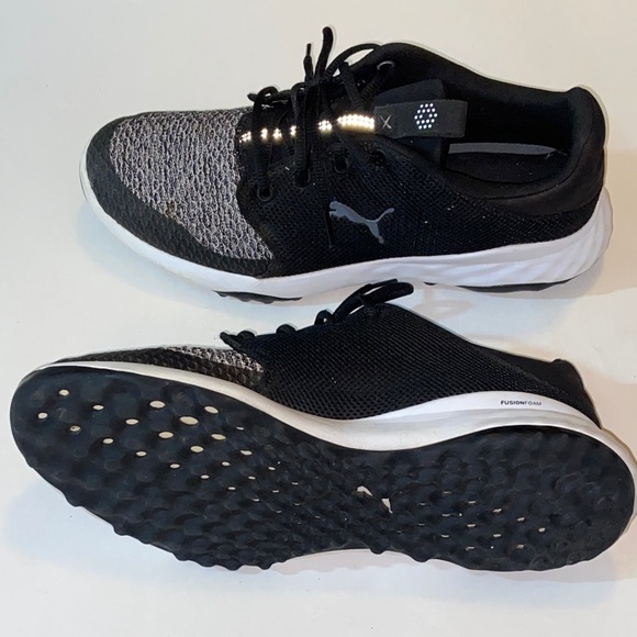 Puma | Shoes | Puma Grip Fusion Sport Golf Black And White Grip Foam ...